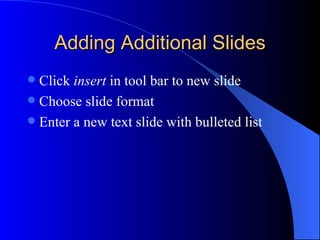 Effective Power Point Use | PPT