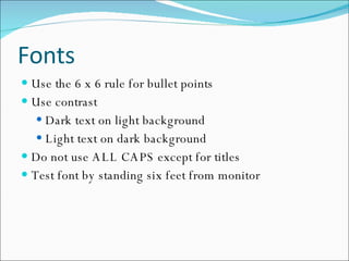 Effective Power Point Presentations | PPT