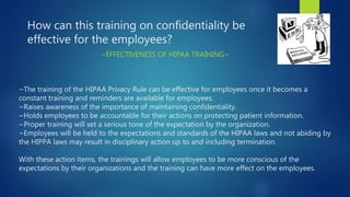 Effective Privacy Training | PPT