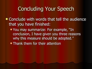 Effective Public Speaking | PPT