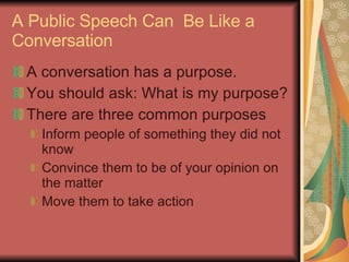 Effective Public Speaking | PPT
