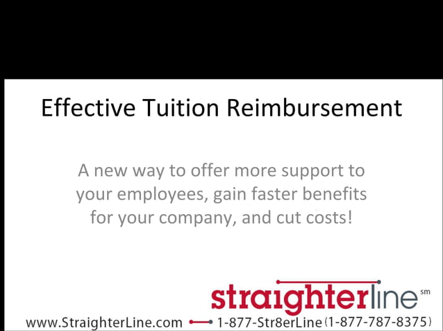 Effective Tuition Reimbursement | PPT