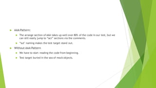 Effective Unit Test Style Guide | PPT