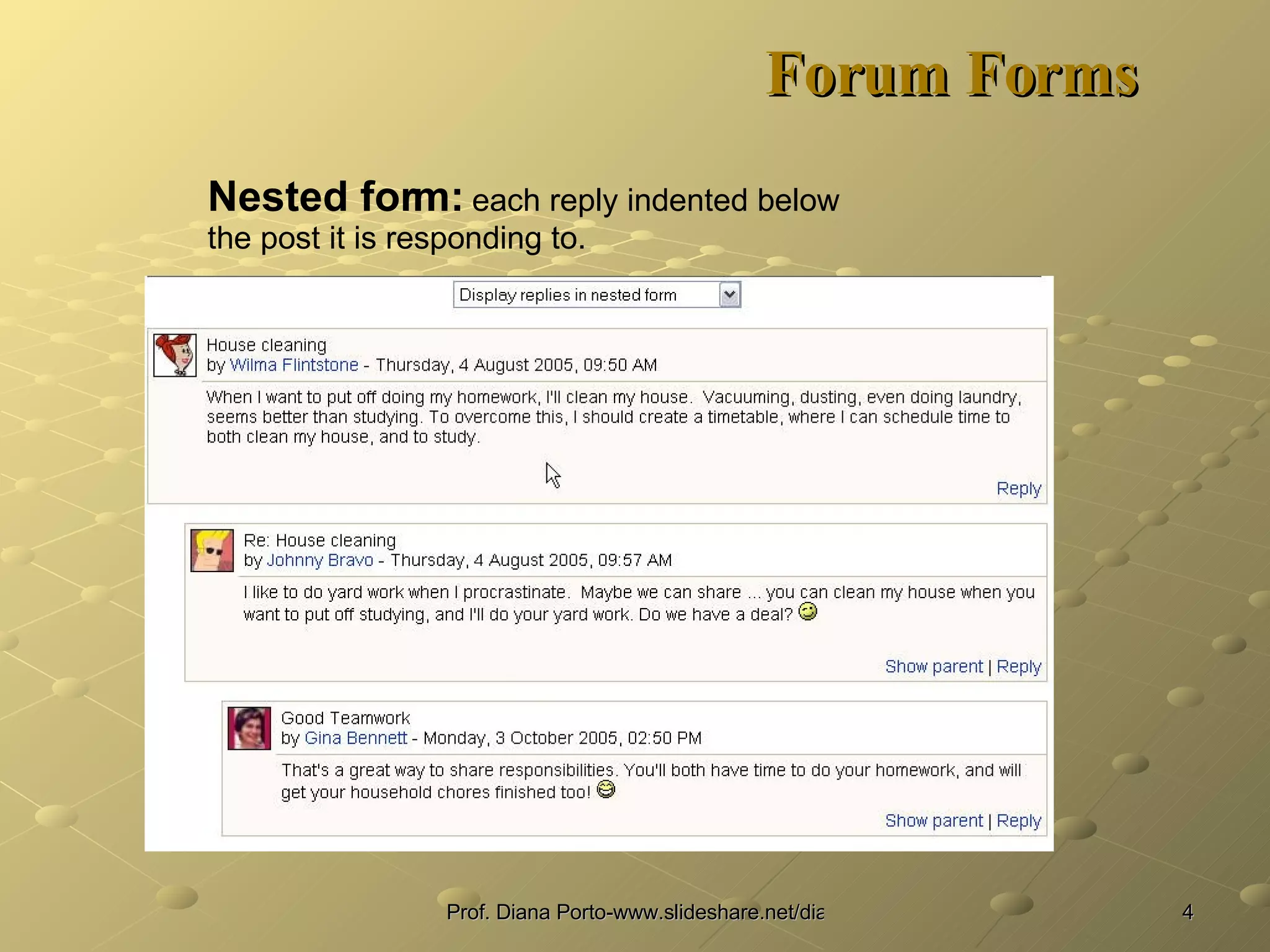 Effective Use Of Forums | PPT