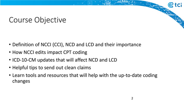 Effective Use Of NCD, LCD, and NCCI Edits for Clean Claim | PDF