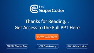 Effective Use Of NCD, LCD, and NCCI Edits for Clean Claim | PDF