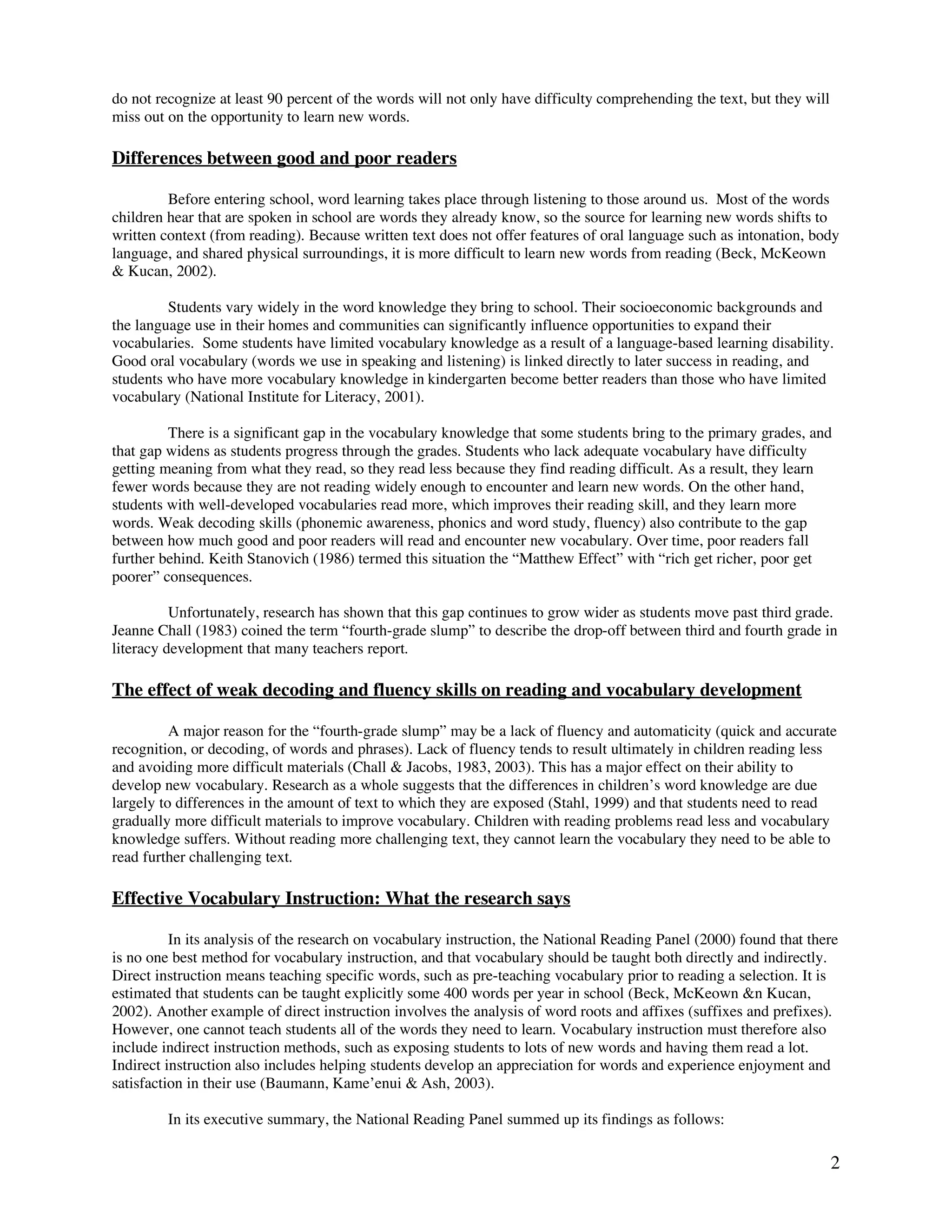 Effective vocabulary-instruction | PDF