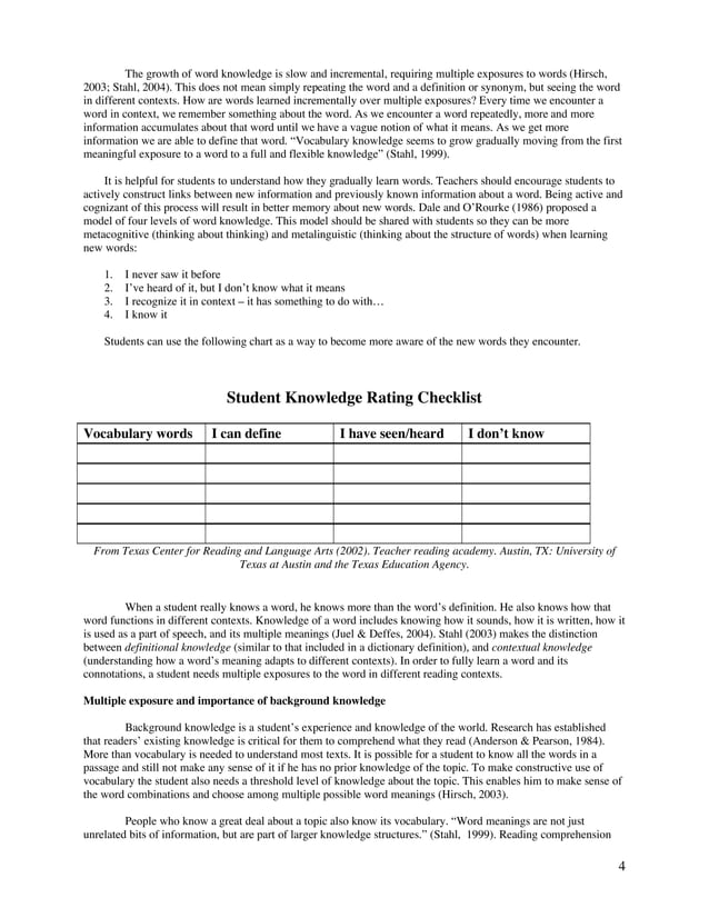 Effective vocabulary-instruction | PDF