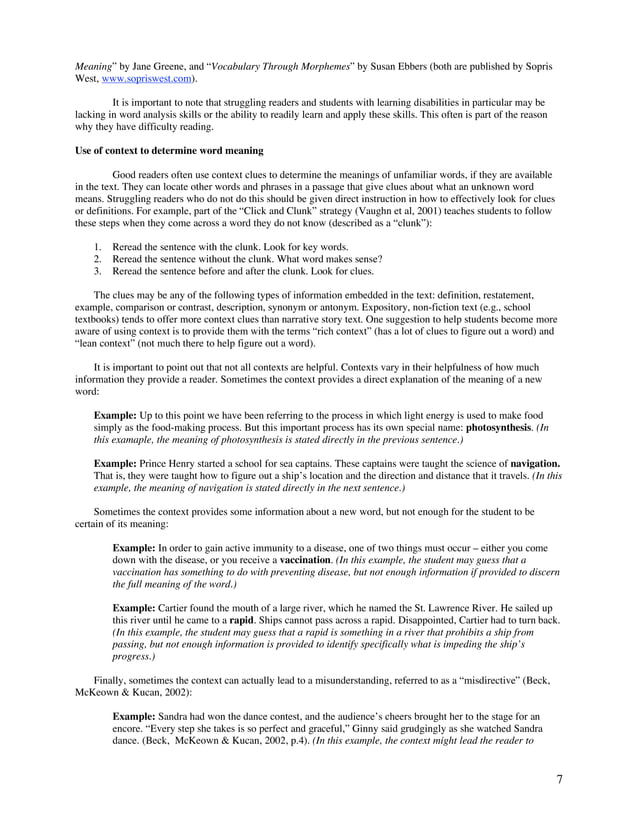 Effective vocabulary-instruction | PDF