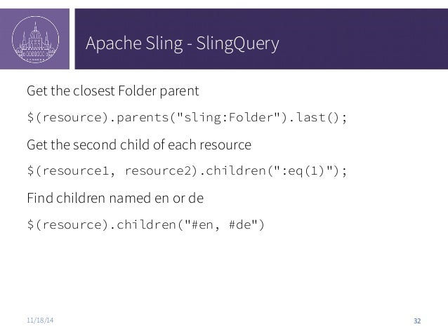Effective Web Application Development with Apache Sling