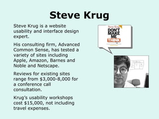 Effective Web Design | PPT