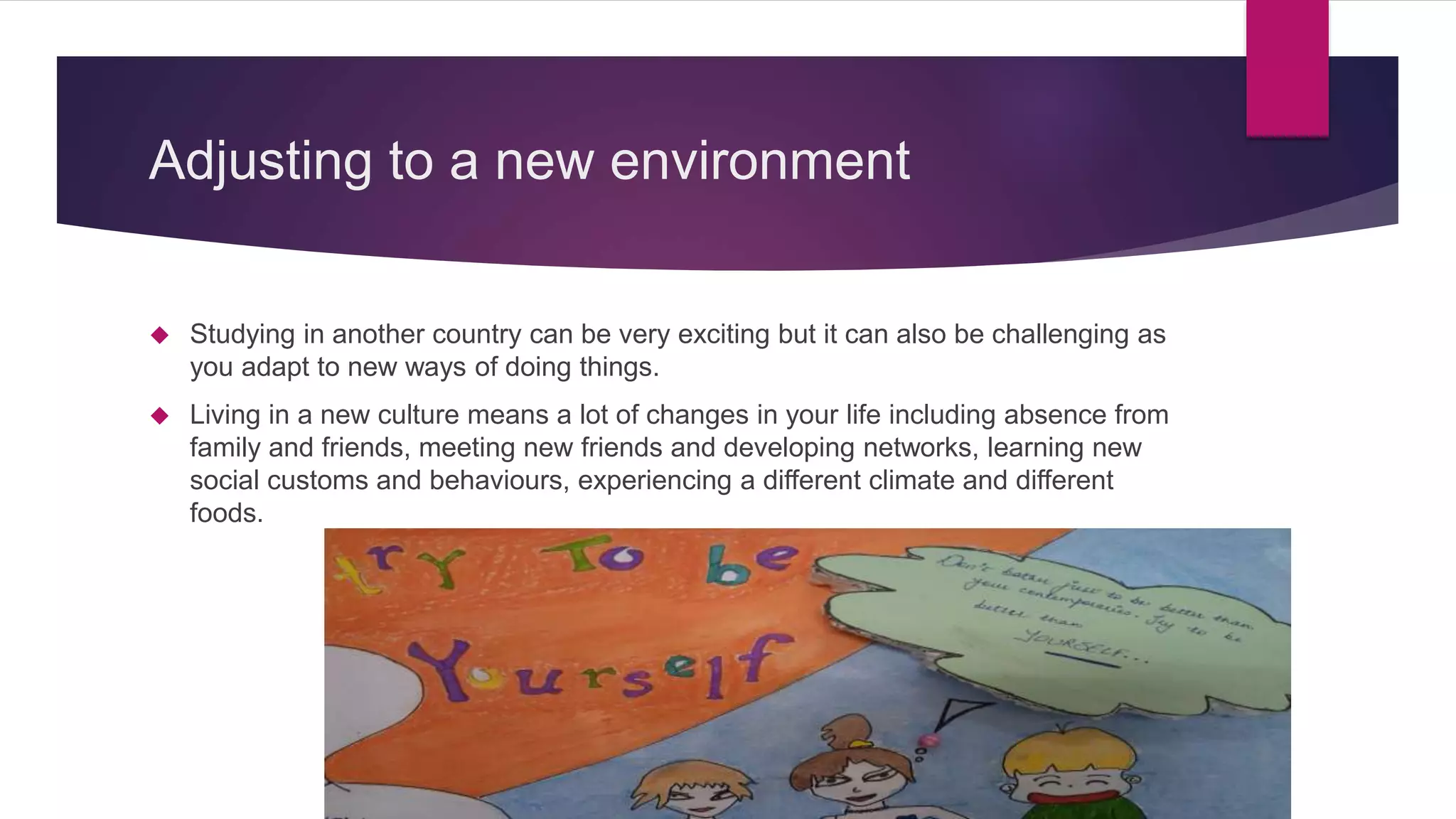 Effective adjustment to the new environment | PPT