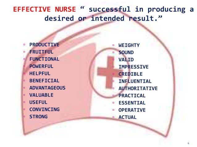 Effective and Efficient nurse | PPTX | Resume Writing and Advice | Job ...