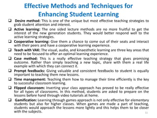 Effective and Ineffective Teaching by Dr.Pachaiyappan | PDF