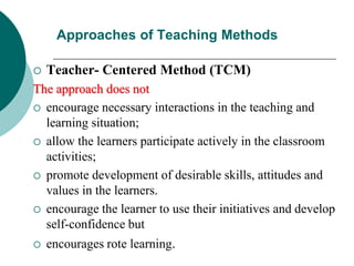 Effective and innovative Teaching lecture 1.ppt | Professional School ...