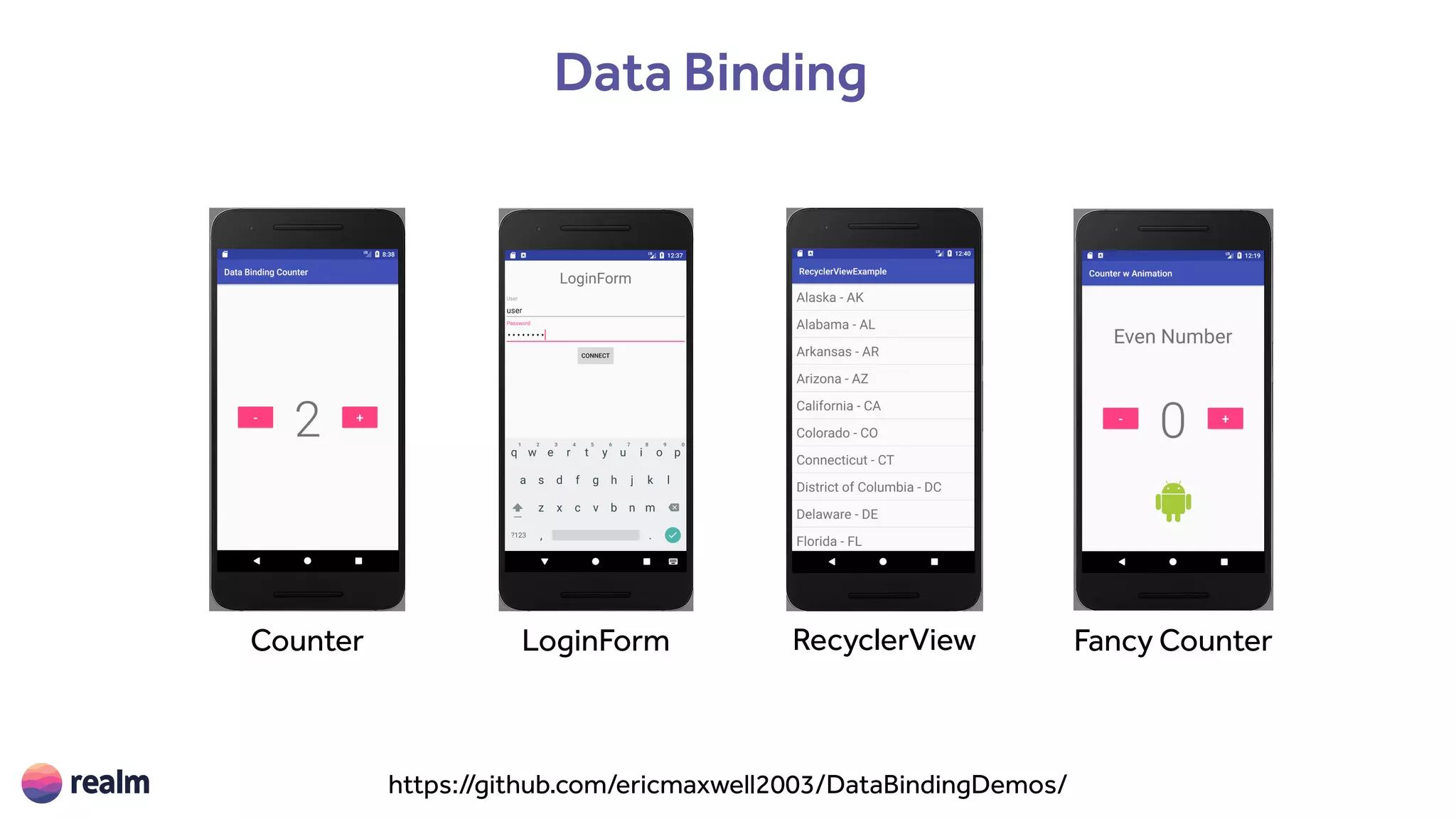 Effective Android Data Binding | PPT