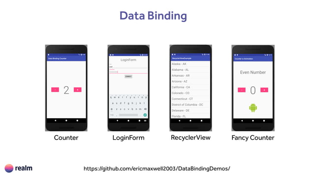 Effective Android Data Binding | PPT