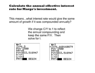 Effective annual interest rate | PPT