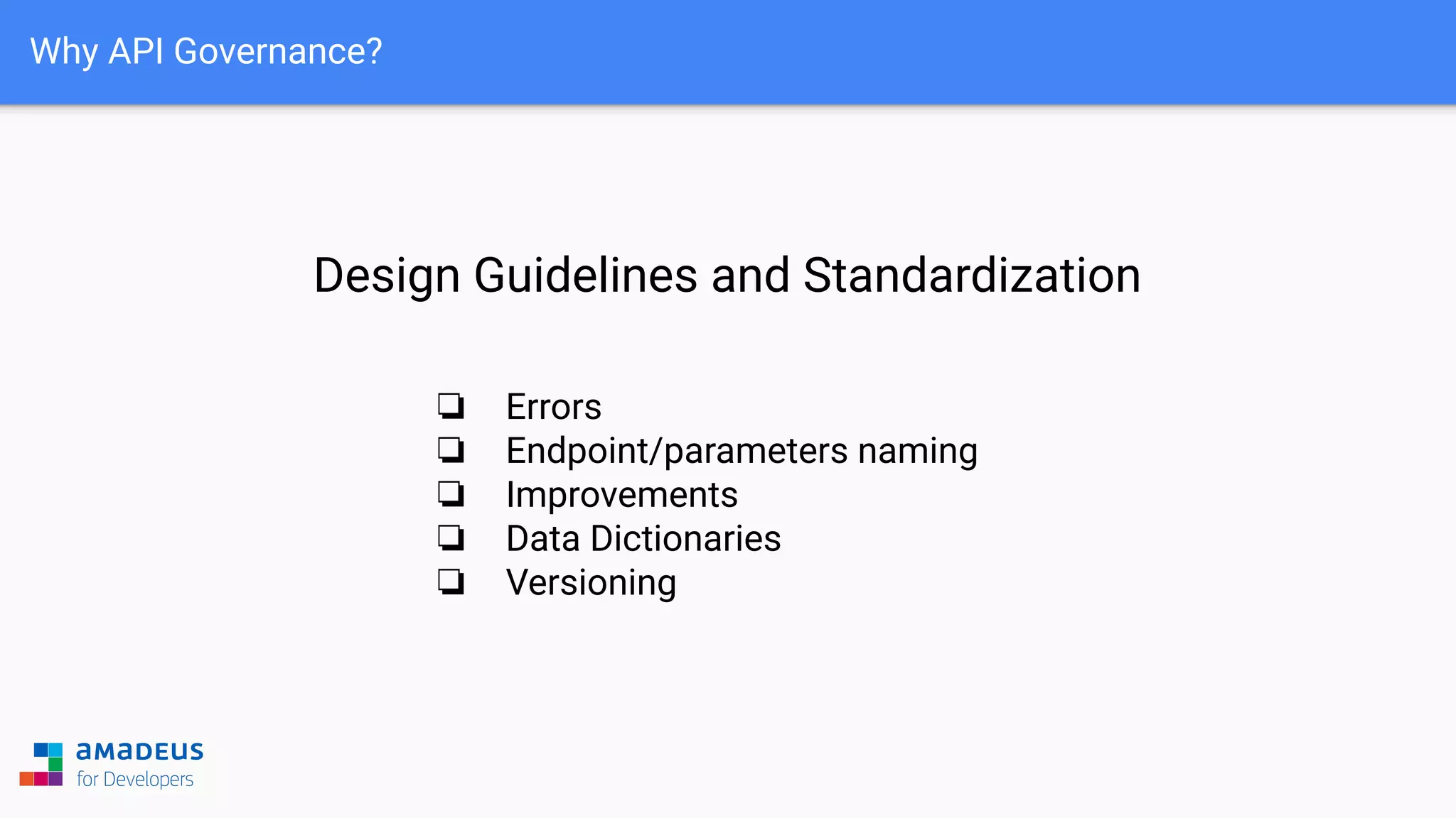 Effective API Governance: Lessons Learnt | PPT