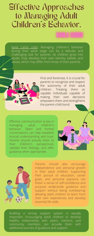 Karla Carbo Utah - Effective Approaches to Managing Adult Children's ...