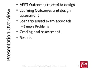 EffectiveAssessmentofEngineeringDesigninanExamEnvironment.pptx