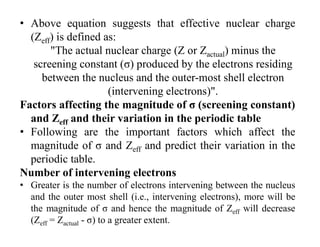 Effective Atomic Number (EAN) | PDF