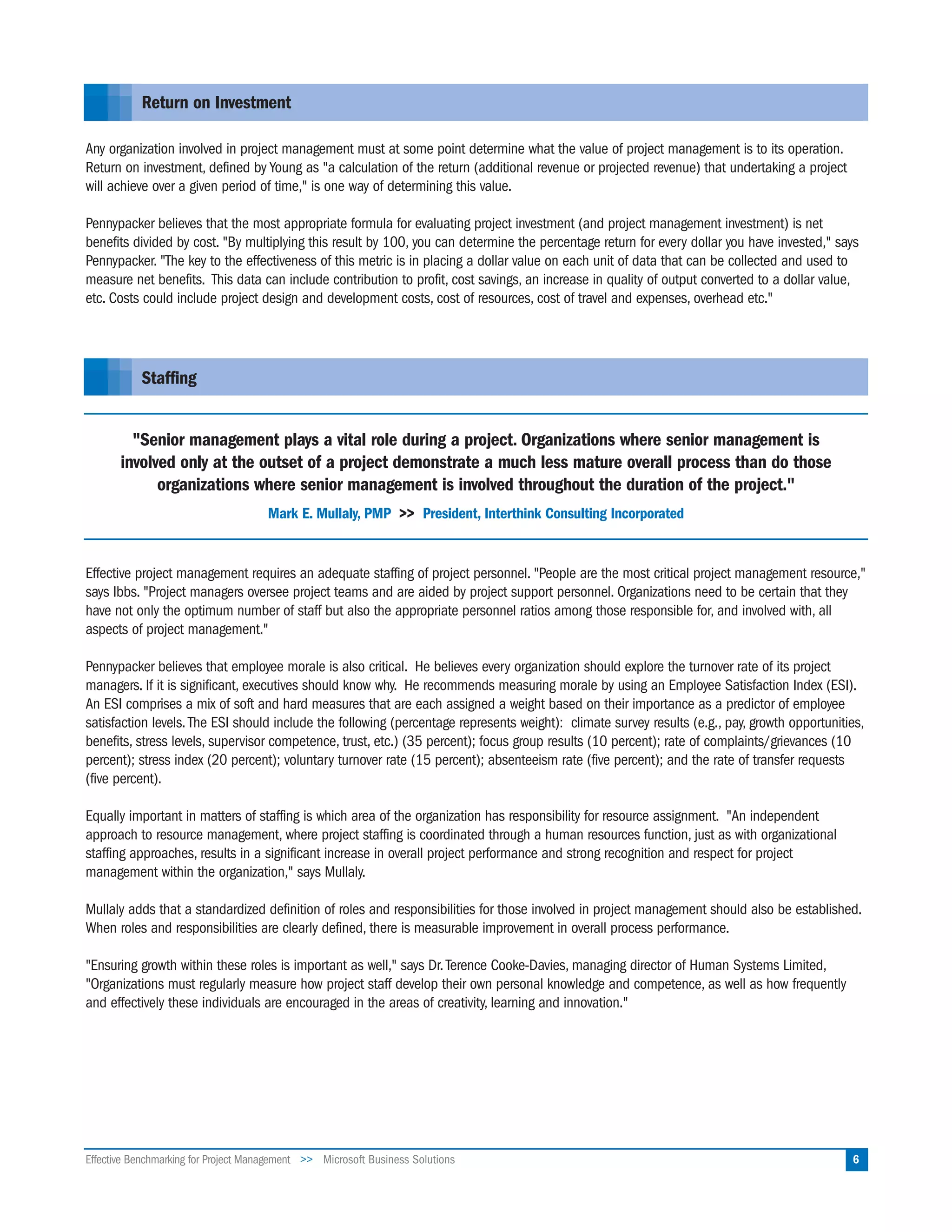 Effective Benchmarking For Project Management.pdf