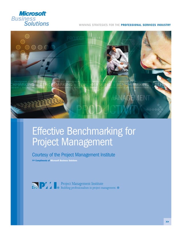 Effective Benchmarking For Project Management.pdf