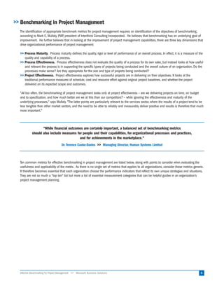 Effective Benchmarking For Project Management.pdf