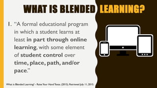 Effective Blended Learning in Computer Science | PDF