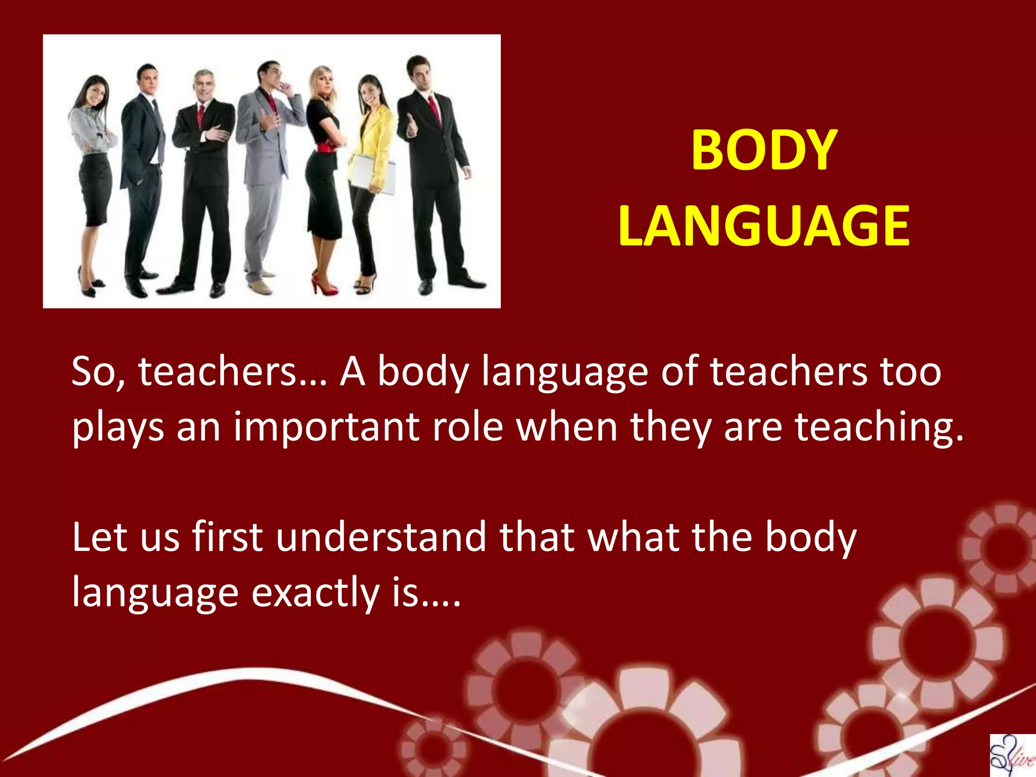Effective body language By Shailendra Porwal | PPTX