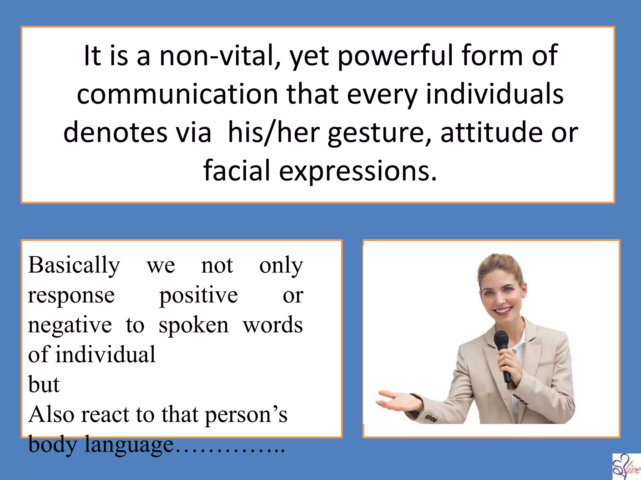 Effective body language By Shailendra Porwal | PPTX