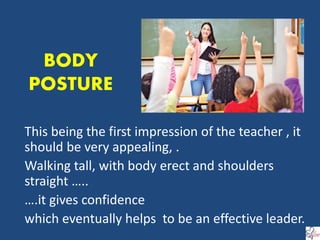 Effective body language By Shailendra Porwal | PPTX