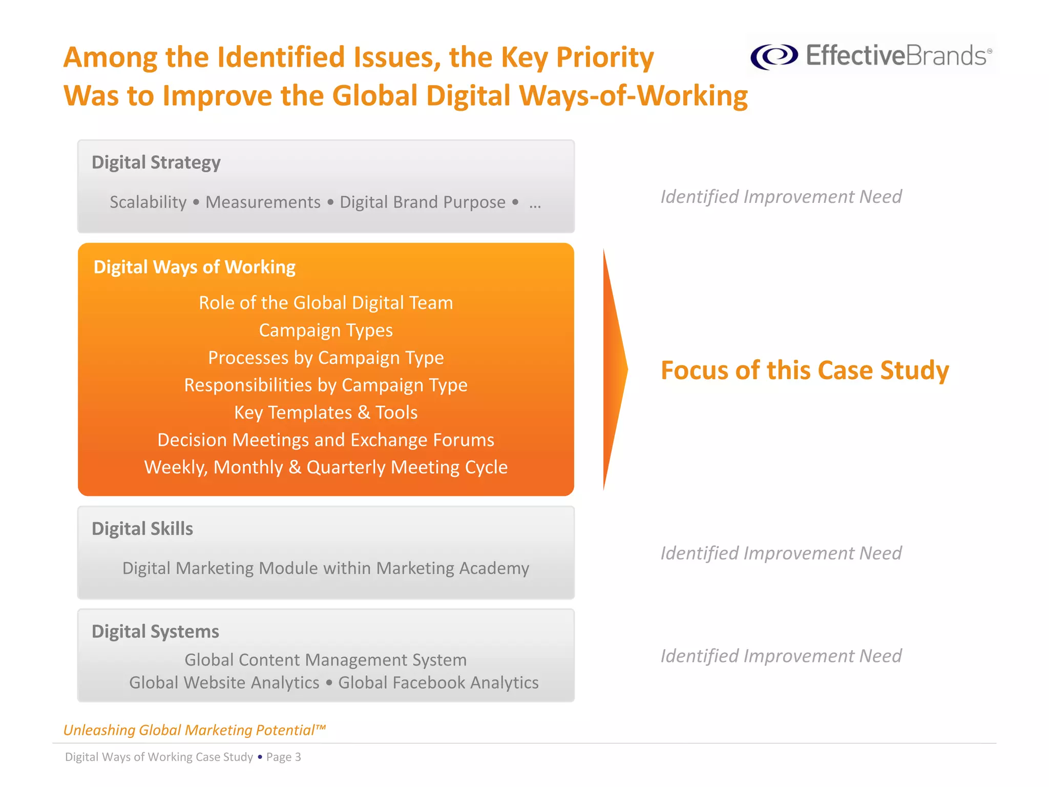 Case Study: Digital Marketing Ways of Working | PDF