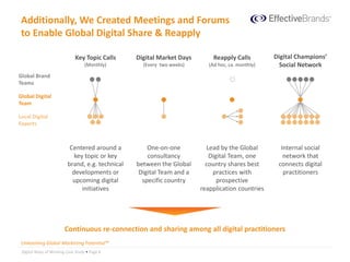 Case Study: Digital Marketing Ways of Working | PDF