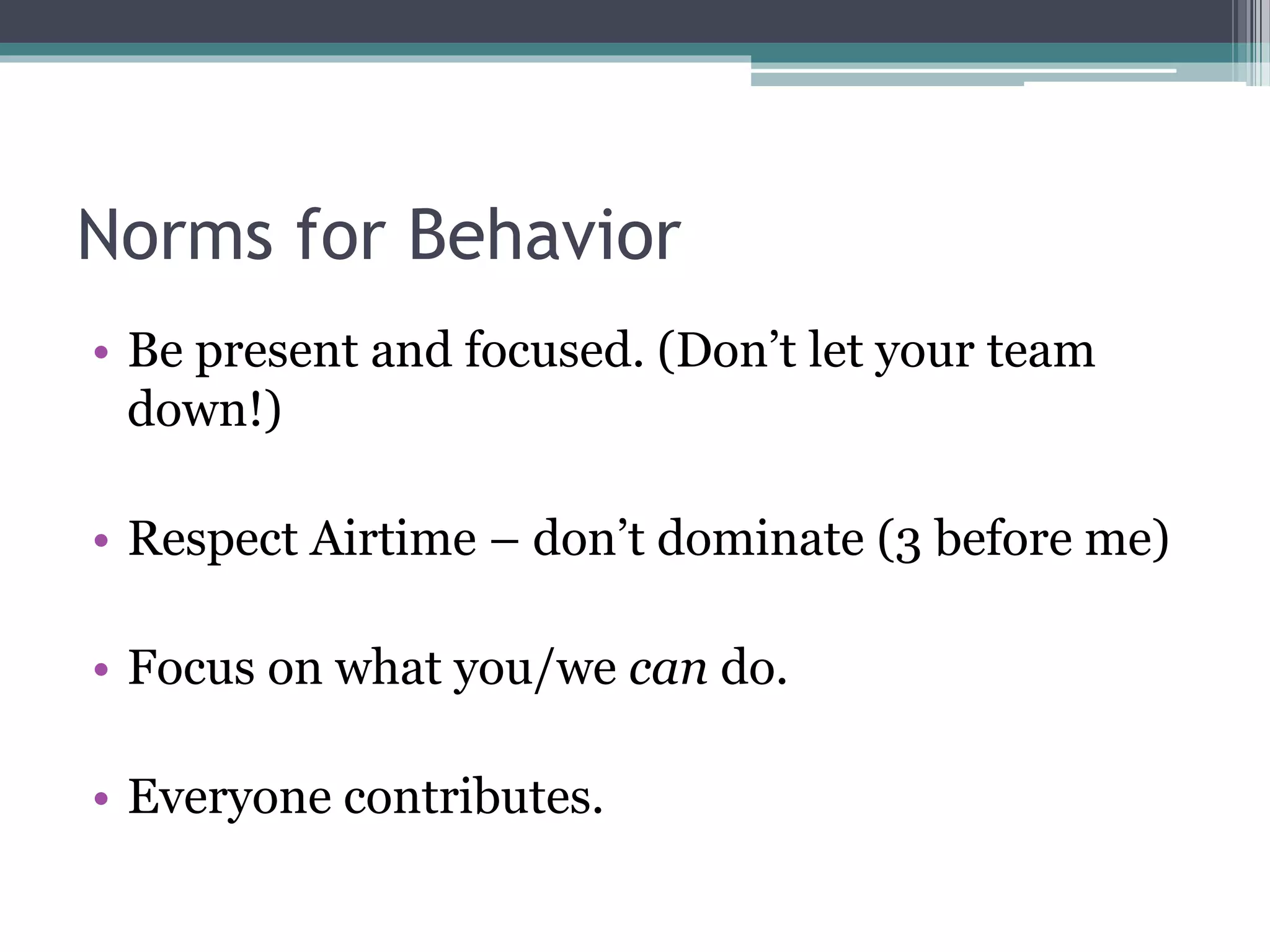 Effective Briefing Techniques Day Three | PPT