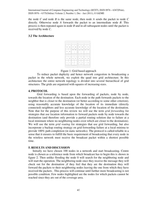 Effective broadcasting in mobile ad hoc networks using grid | PDF