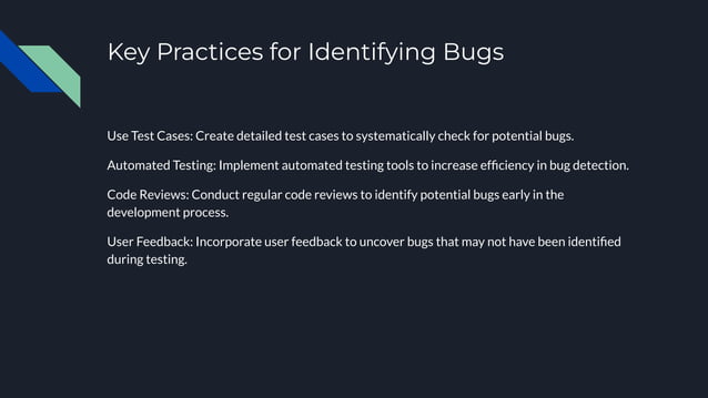 Effective Bug Identification-Best Practices and Techniques | PDF ...