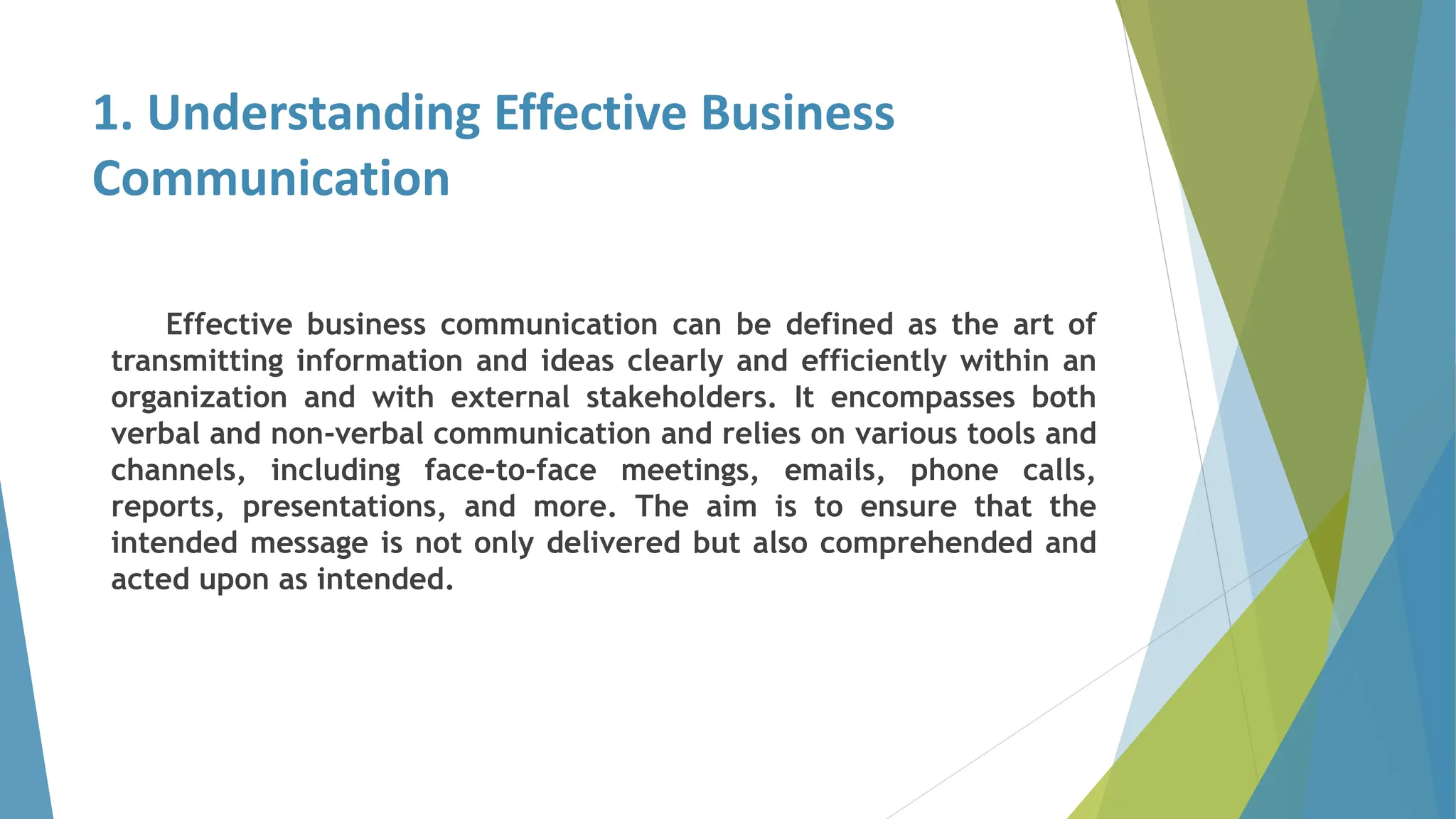 Effective Business Communication .pptx
