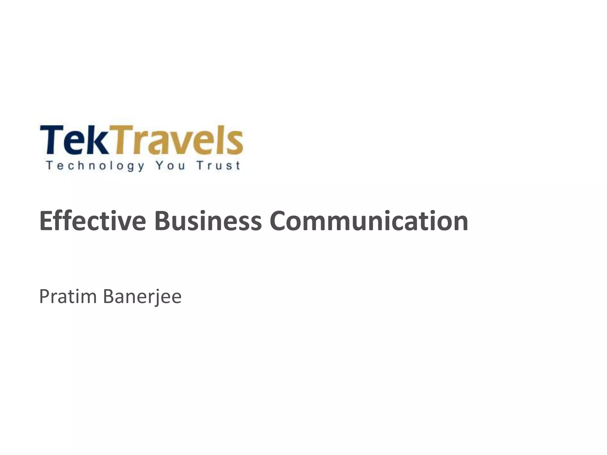 Effective business communication presentation.ppt