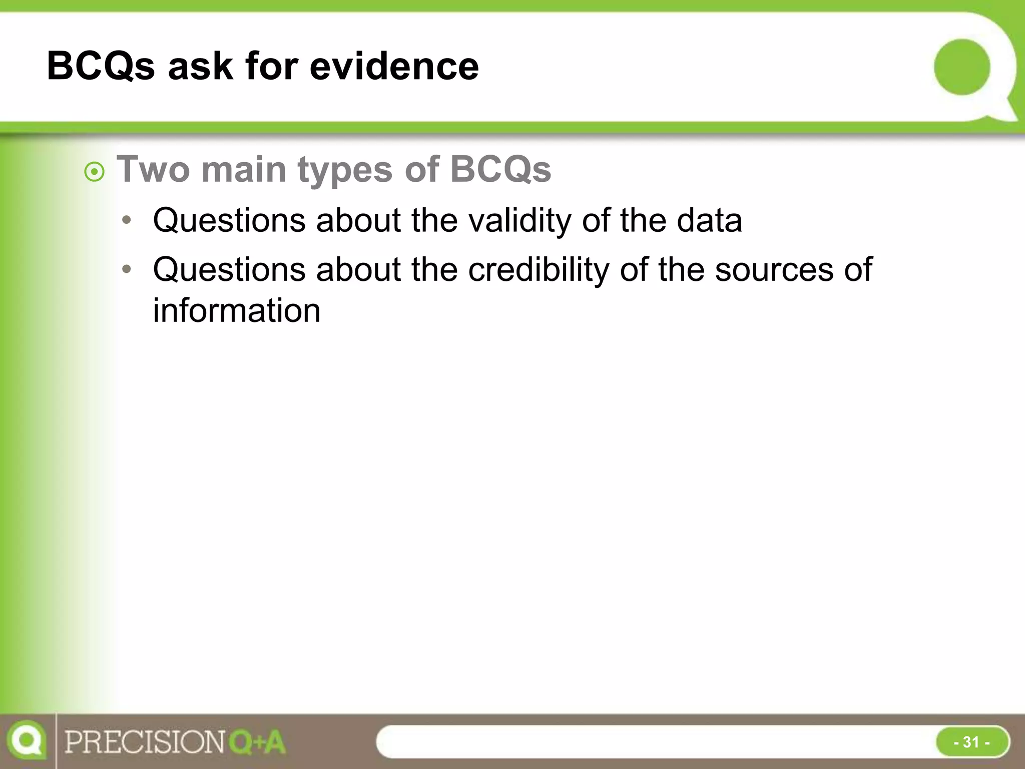 Effective Business Communication with Precision Questioning and ...