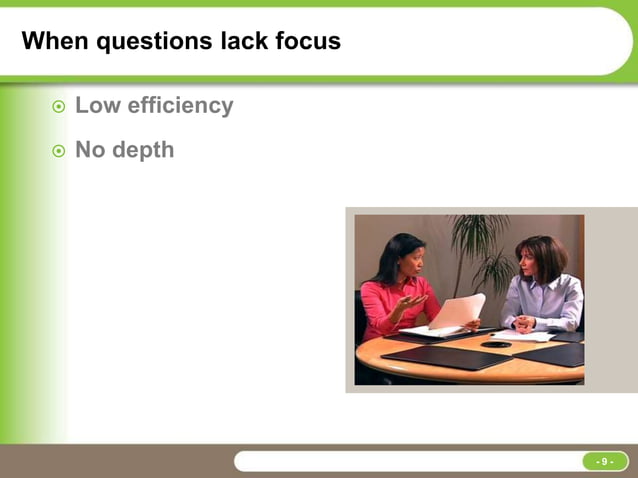 Effective Business Communication with Precision Questioning and ...