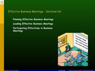 Effective Business Meetings | PPSX