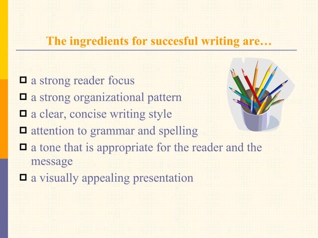 Effective Business Writing | PPT