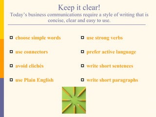 Effective Business Writing | PPT