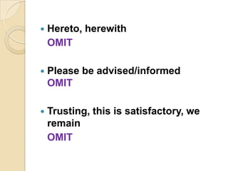 Effective business writing | PPT