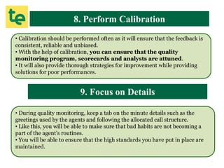 21 Best Practices for Effective Call Quality Monitoring | PPTX ...