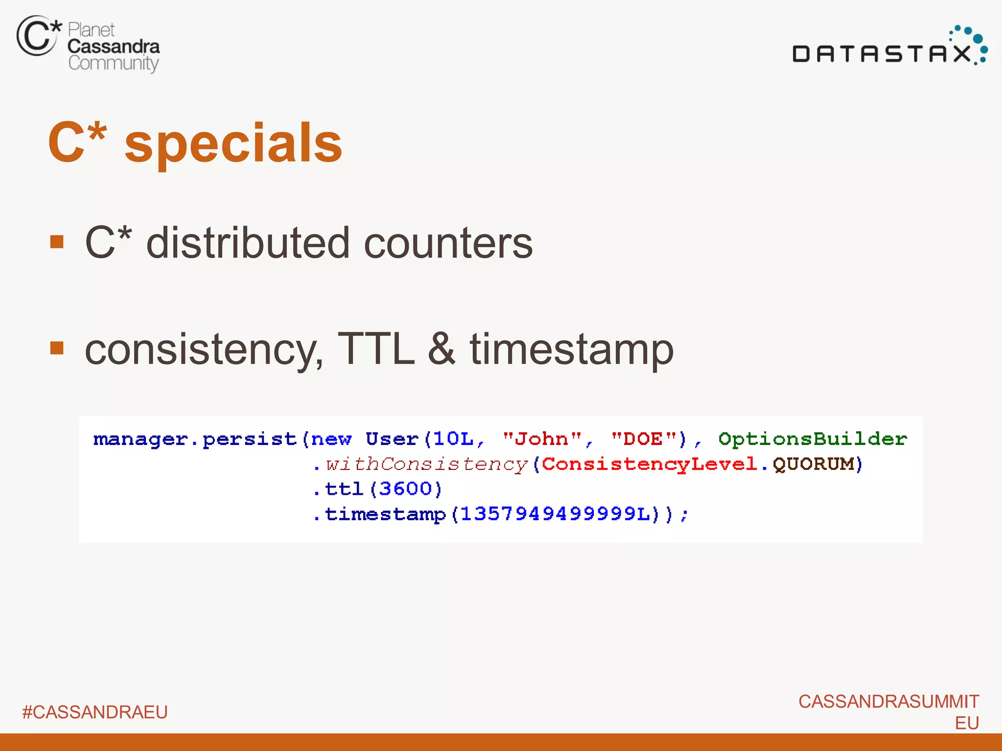 Effective cassandra development with achilles | PDF | Databases ...
