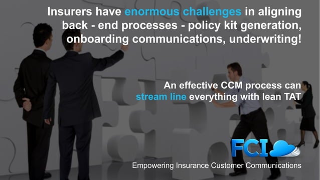 An effective CCM process can stream line everything with lean TAT. | PPT