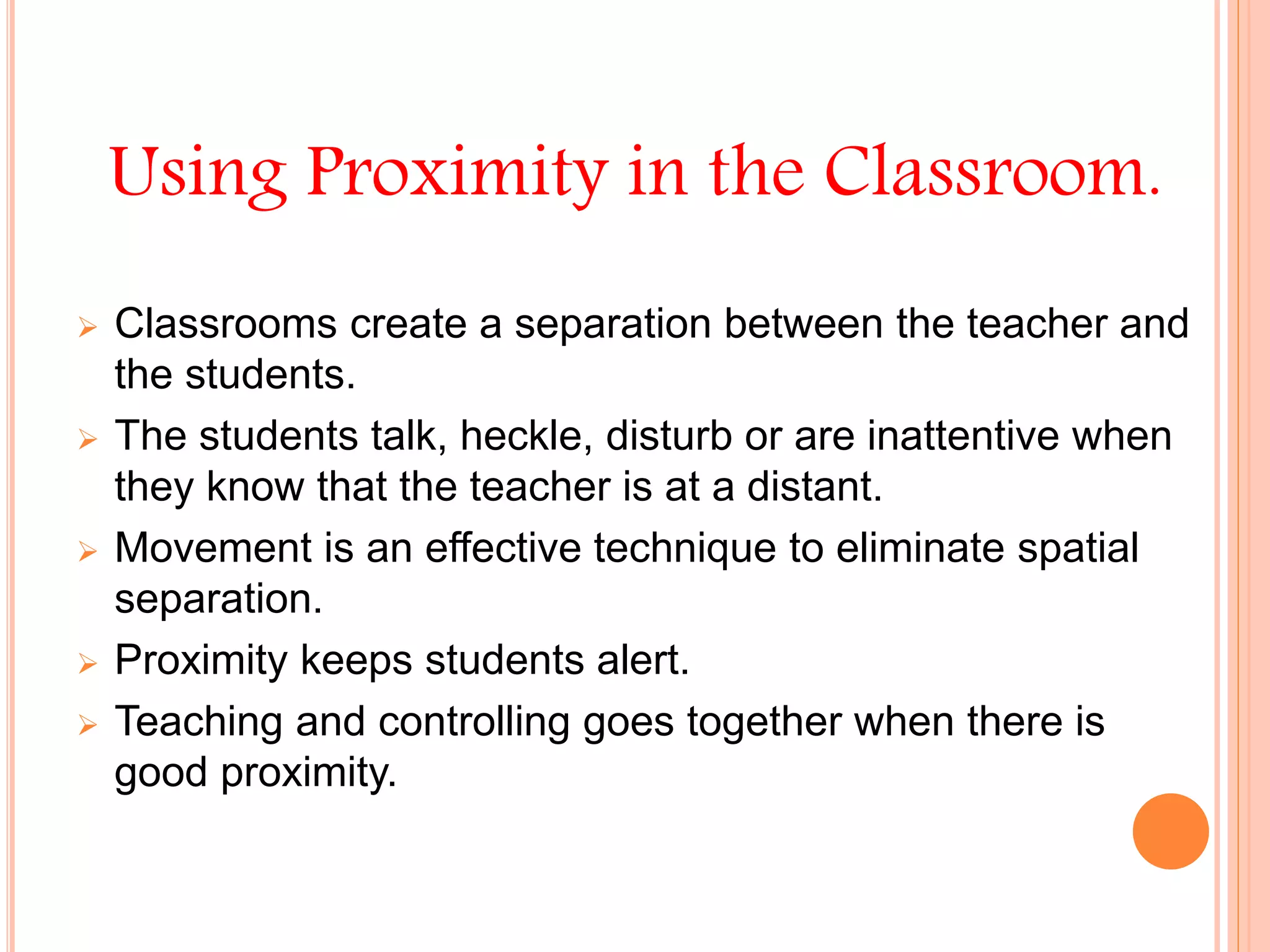 Effective Classroom Management | PPTX